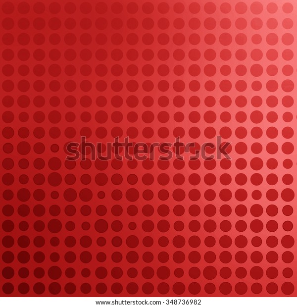 Red Metallic Background Dots Texture Bright Stock Illustration ...