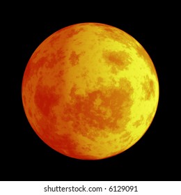 Red Moon Stock Illustration 6129091 | Shutterstock