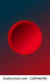 Red Moon Gradient Dark Background Illustration Stock Illustration ...