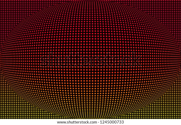 Red Orange Colored Grid Blocks Squares Stock Illustration 1245000733 ...