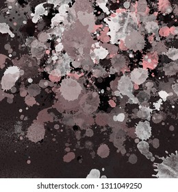 Red Paint Splatter Effect Texture On Stock Illustration 1311049250 ...