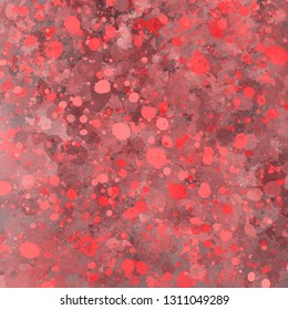 Red Paint Splatter Effect Texture On : illustration de stock 1311049289 ...
