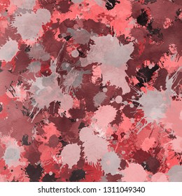 Red Paint Splatter Effect Texture On Stock Illustration 1311049340 ...