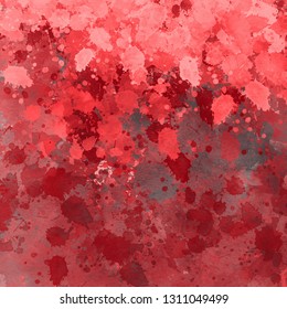 Red Paint Splatter Effect Texture On Stock Illustration 1311049499 ...
