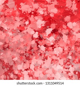 Red Paint Splatter Effect Texture On Stock Illustration 1311049514 ...