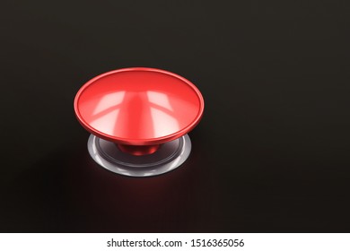 Red Panic Button Sign 3d Illustration Stock Illustration 1516365056