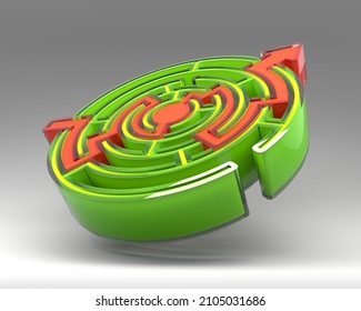 1,268 Round 3d labyrinth Images, Stock Photos & Vectors | Shutterstock