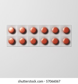 Red Pill Package Stock Illustration 57066067 | Shutterstock