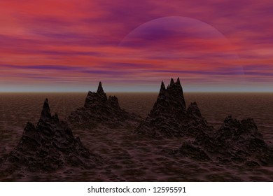 Red Planet Stock Illustration 12595591 | Shutterstock