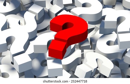 Red Question Mark Stock Illustration 252447718 | Shutterstock