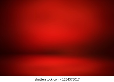 Red Room 3d Background Stock Illustration 1234373020