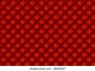 Red Scales Seamless Pattern Stock Illustration 28932547 | Shutterstock