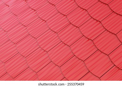 Red Shingles Background Stock Illustration 255370459 | Shutterstock