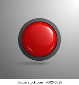 354,641 Red round button Images, Stock Photos & Vectors | Shutterstock