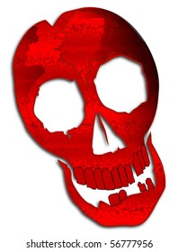 Red Skull Stock Illustration 56777956 | Shutterstock