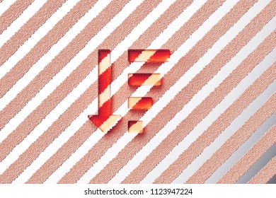 Red Sort Alphabet Z Icon On Stock Illustration 1123951643 | Shutterstock