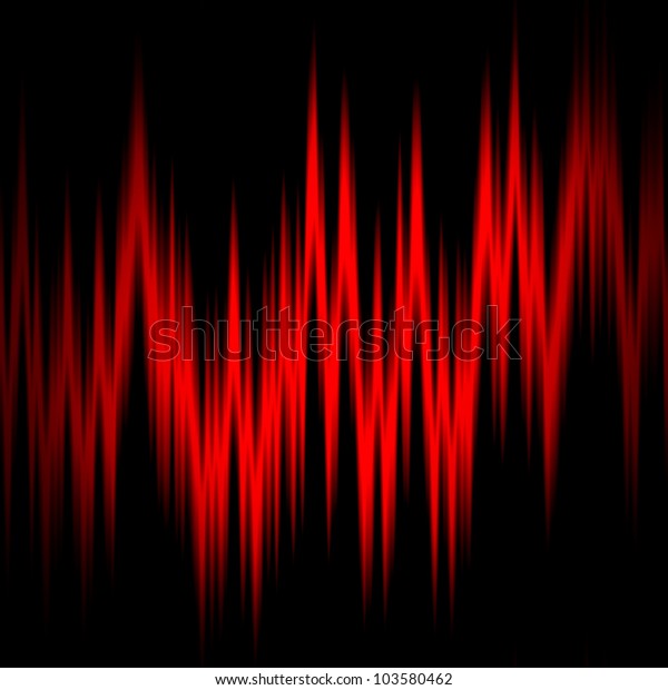 Red Sound Waves Texture Stock Illustration 103580462 | Shutterstock