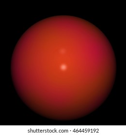 Red Sphere Stock Illustration 464459192 | Shutterstock