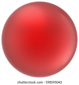 Red Sphere Round Button Ball Basic Stock Illustration 598595042 ...