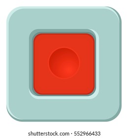 18,871 Stop square button icon Images, Stock Photos & Vectors ...
