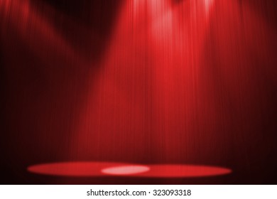 Red Stage Background 스톡 일러스트 317809007 | Shutterstock