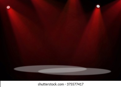 Red Stage Background Stock Illustration 375577417 | Shutterstock