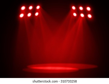 Red Stage Light Background Stock Illustration 310733258 | Shutterstock