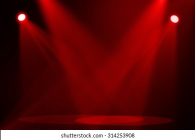 Red Stage Background Stock Illustration 271992305 | Shutterstock