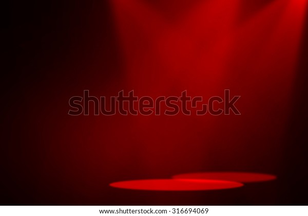 Red Stage Light Background Stock Illustration 316694069 | Shutterstock
