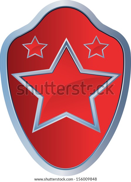 Red Star Emblem Stock Illustration 156009848 | Shutterstock