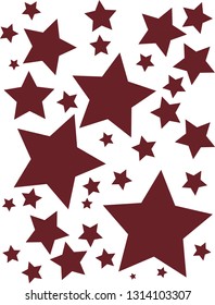 White Background Red Black Checkered Stars: ภาพประกอบสต็อก 618631148 ...