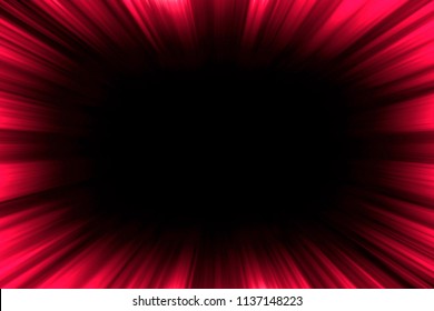 Red Starburst Explosion Border Frame Black Stock Illustration ...