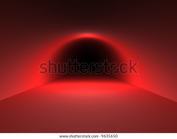 Red Tunnel Stock Illustration 9635650 | Shutterstock