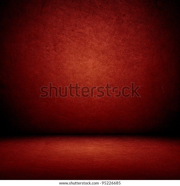 Red Wall Floor Interior Background Stock Illustration 95226685 ...