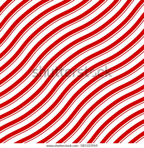 Red Wavy Line Patternhighresolution Seamless Texture Stock Illustration ...