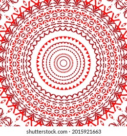 Red White Circular Patterns Hq Stock Illustration 2015921663 | Shutterstock