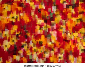Red Yellow Blocks Pattern Background Stock Illustration 1812599455 ...