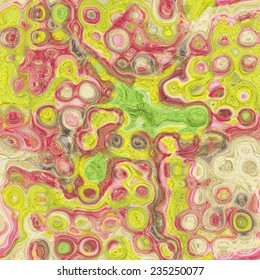Red Yellow Spots Pattern Stock Illustration 235250077 | Shutterstock