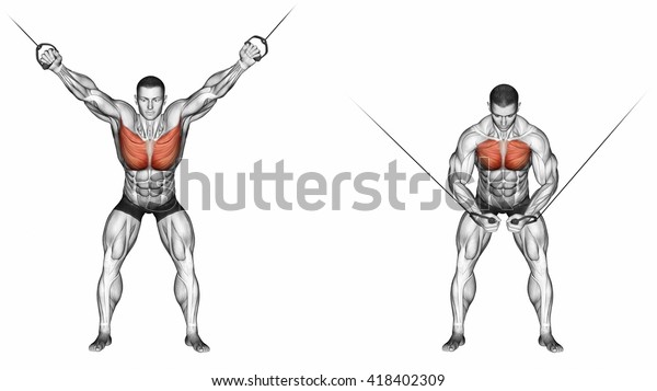 Reduction Upper Blocks Crossover 3d Illustration Stock Illustration ...