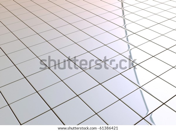Reflective Floor Stock Illustration 61386421
