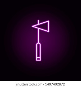 Reflex Hammer Neon Icon Elements Medical Stock Illustration 1407402872 ...