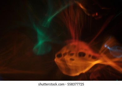 Refraction Effect Light Dark Glow Flames Stock Illustration 558377725 ...