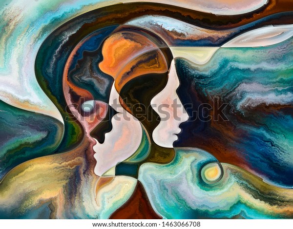 Relationships Texture Series Abstract Composition People Stock ...