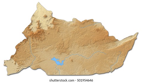 Adamawa highlands map
