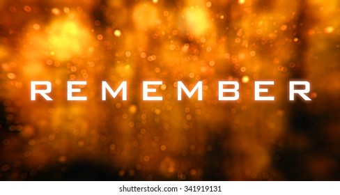 Remember Word Stock Illustration 341919131 | Shutterstock