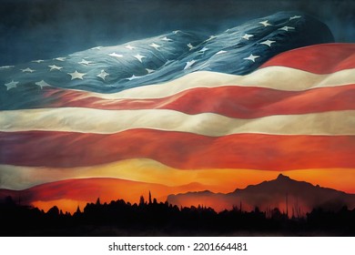 Remembrance Day Background Us Flag Above Stock Illustration 2201664481 ...