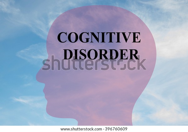 Render Illustration Cognitive Disorder Script On Stock Illustration ...