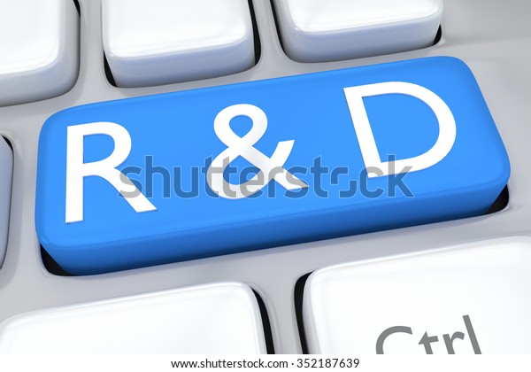 Render Illustration Computer Keyboard Print Rd Stock Illustration ...