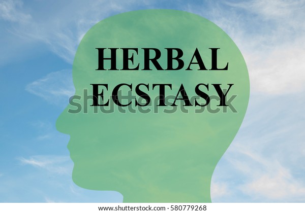 Render Illustration Herbal Ecstasy Script On Stock Illustration ...