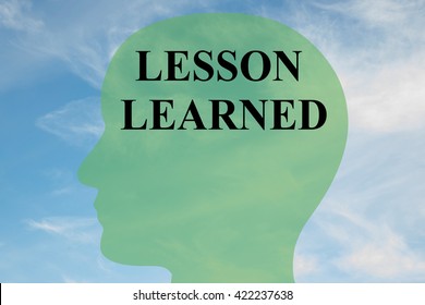 Render Illustration Lesson Learned Script On 스톡 일러스트 422237638 ...